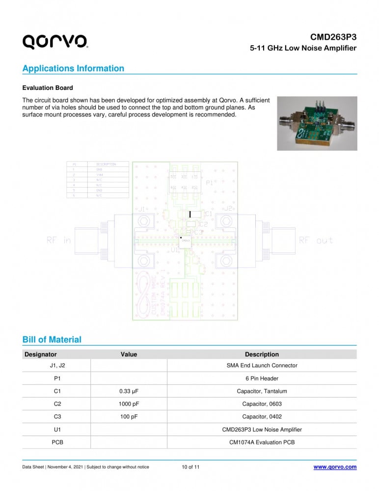 CMD263P3 technical document page 10