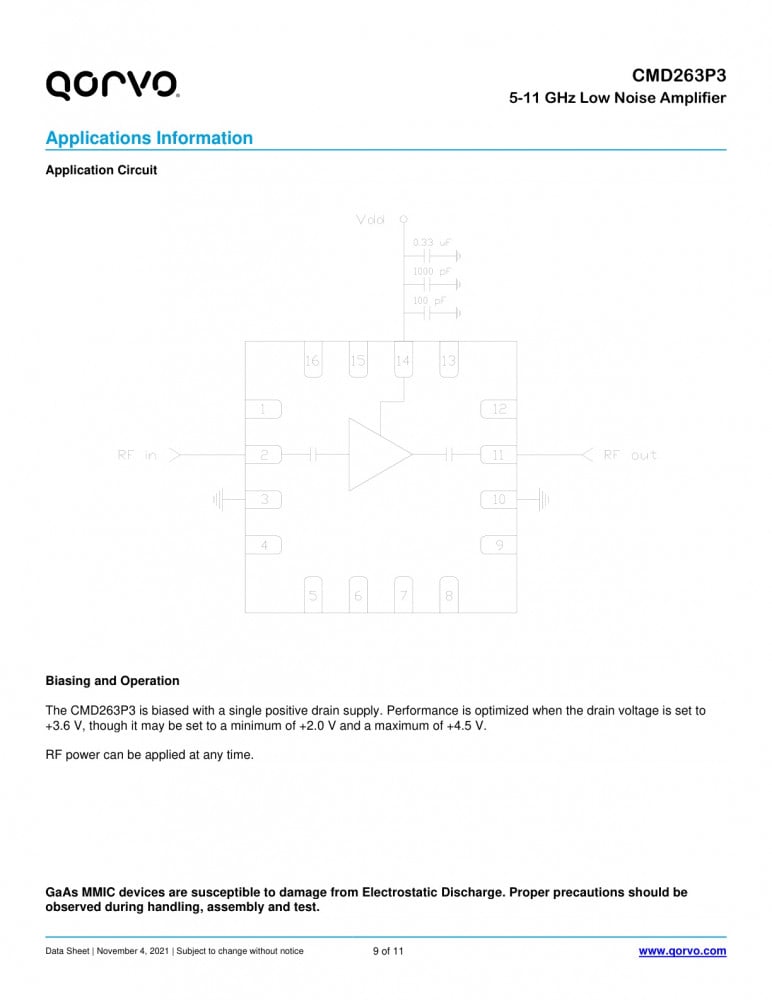 CMD263P3 technical document page 9