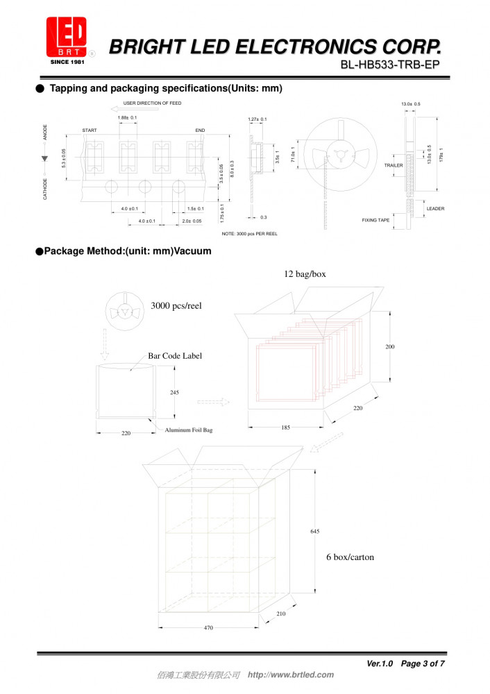 BL-HB533-TRB-EP datasheet page 4