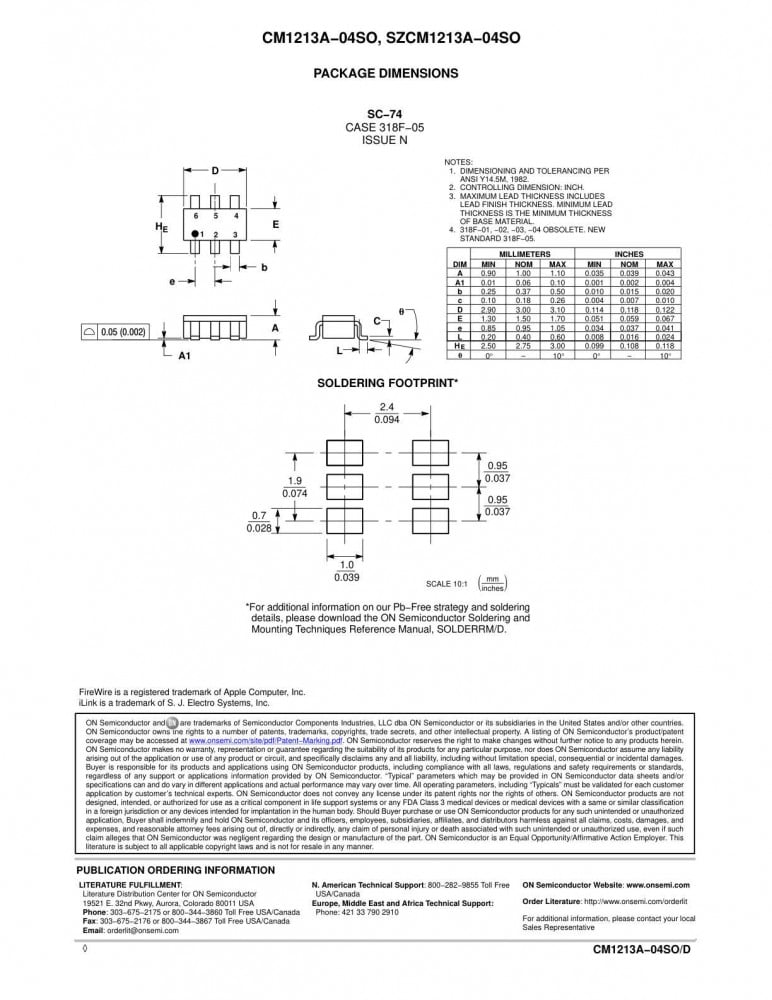 CM1213A-04SO datasheet page 6