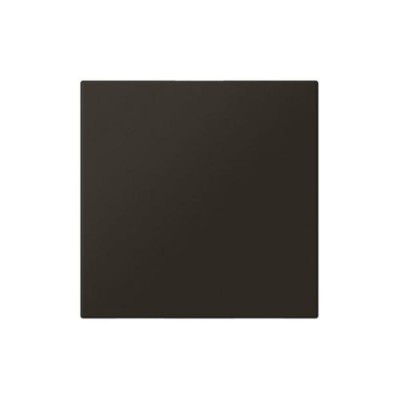 Mosaic - Blanking module 2M matte black - 45x45mm plastic cover - Surface or recessed indoor mounting - IP41 IK04 halogen free for sale