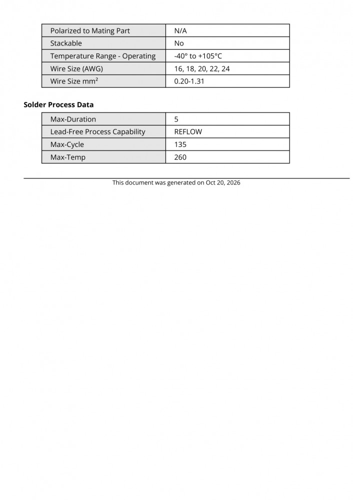 MOLEX 395933102 technical drawing page 3
