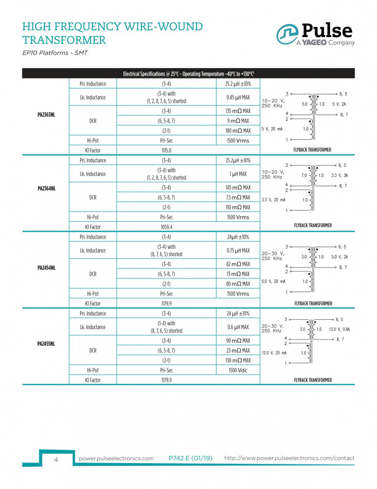 PA2364NLT document page 4