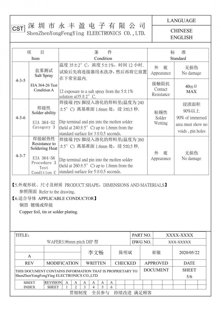 CST CS-1120R-03 specification page 6