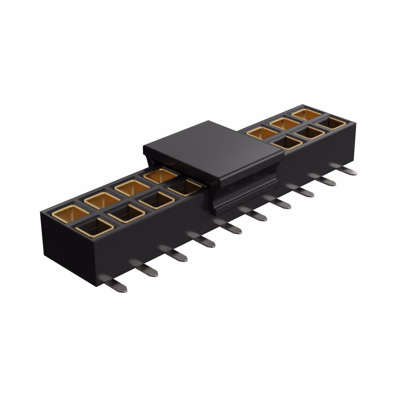 2.00mm Pitch Milli-Grid Receptacle, Surface Mount, Bottom Entry, 0.38µm Gold (Au) Plating, 20 Circuits, Tube, Lead-Free