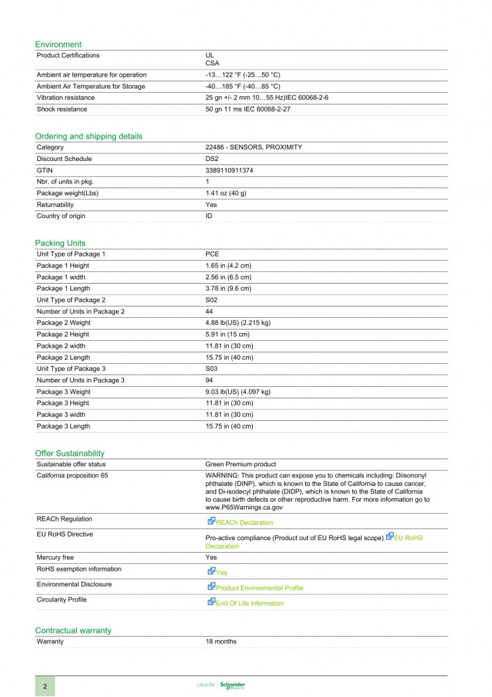 XS1N12PA349D technical document page 2