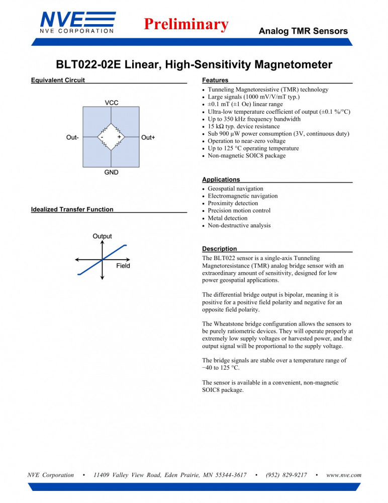 BLT022-02E COB technical document page 1