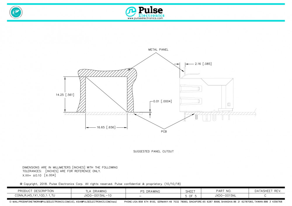 JXD0-0015NL datasheet page 5