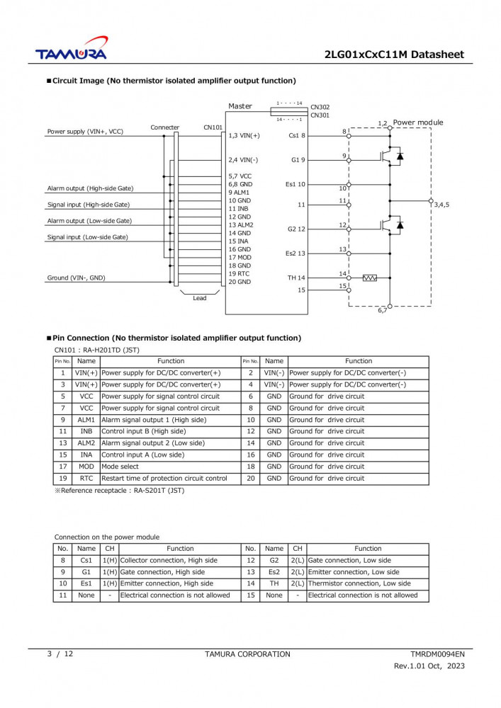 Technical document page 3
