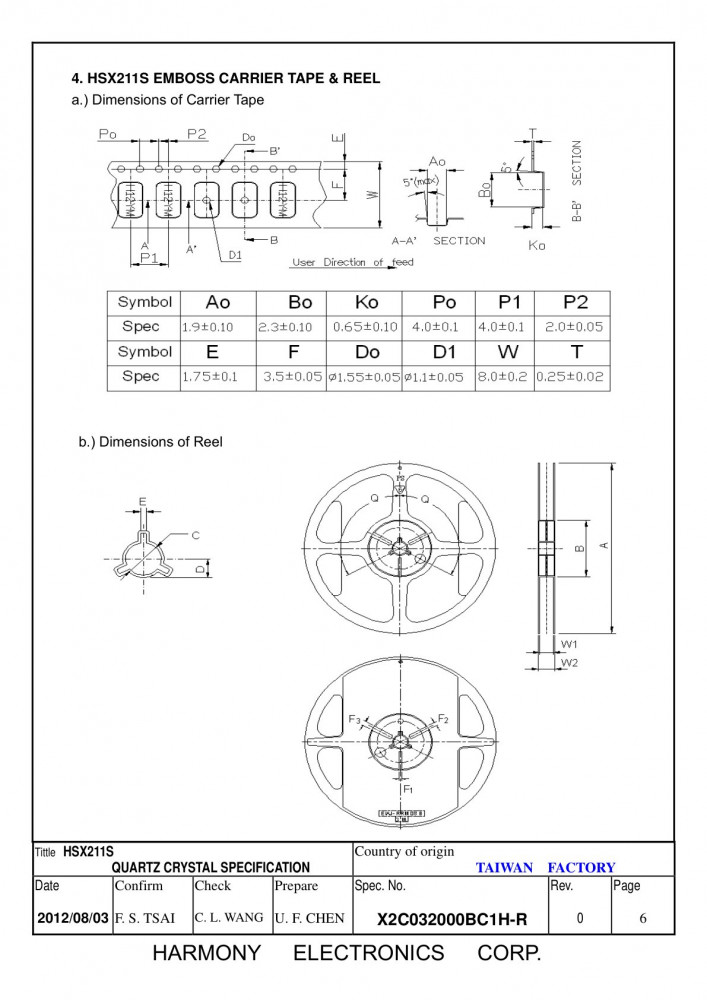 X2C032000BC1H-R specification page 6