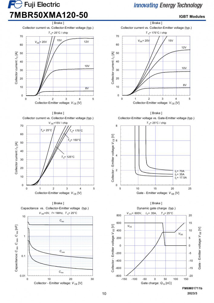 7MBR50XMA120-50 datasheet page 10