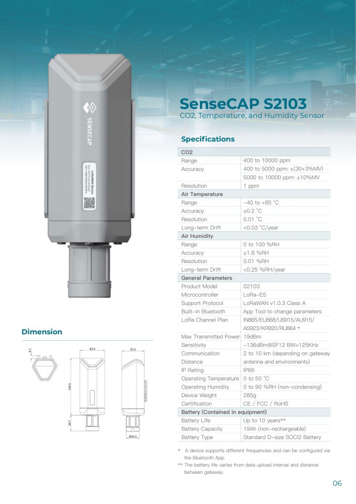 SenseCAP S210X catalogue page 7
