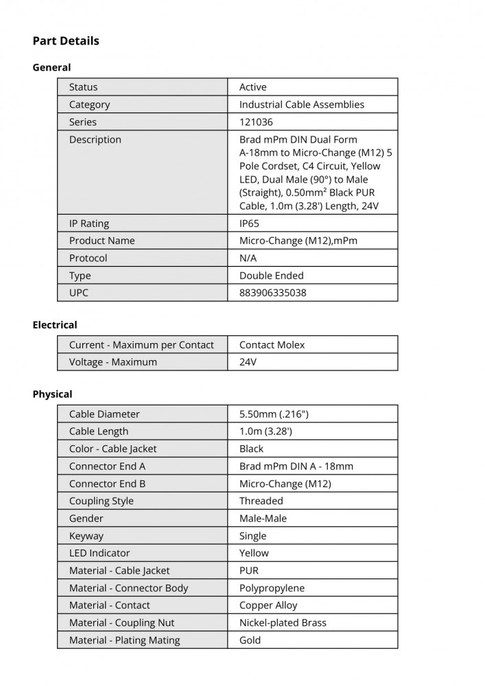 MOLEX drawing page 2