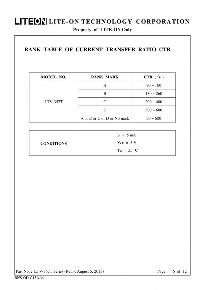 LTV-357T-C datasheet page 6