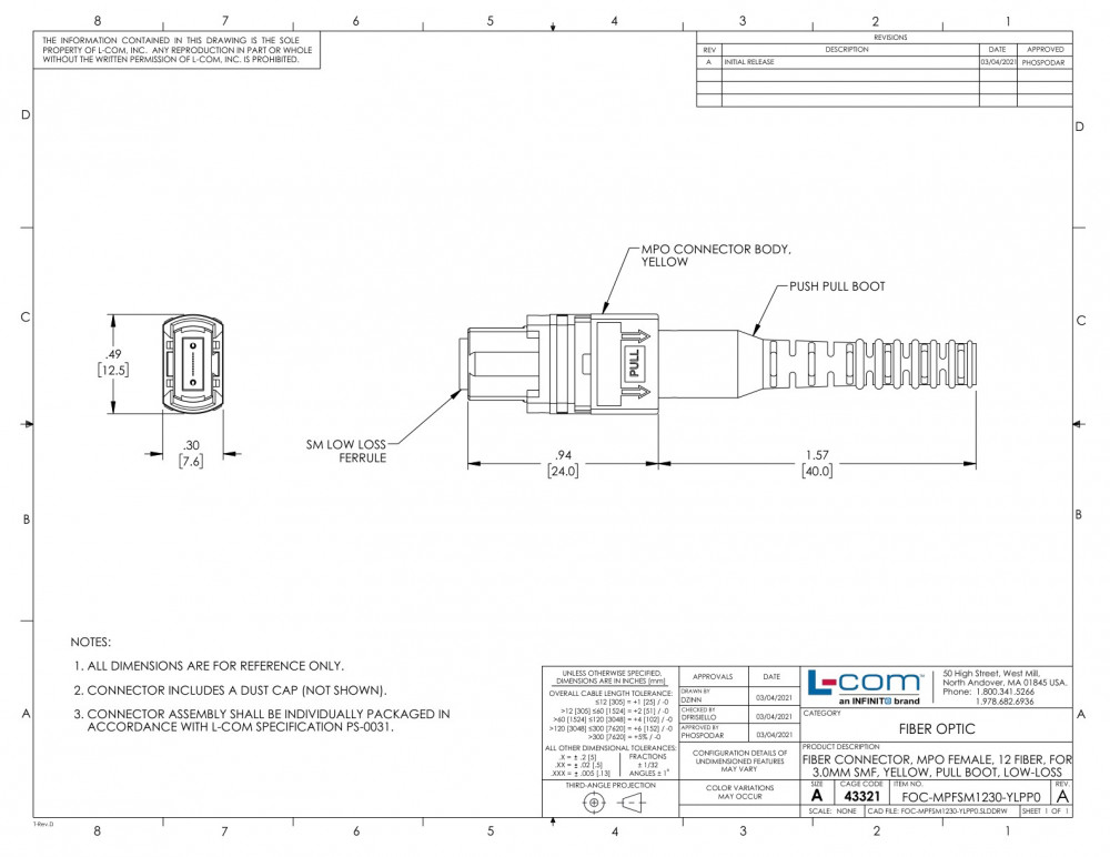 FOC-MPFSM1230-YLPP0 technical document preview