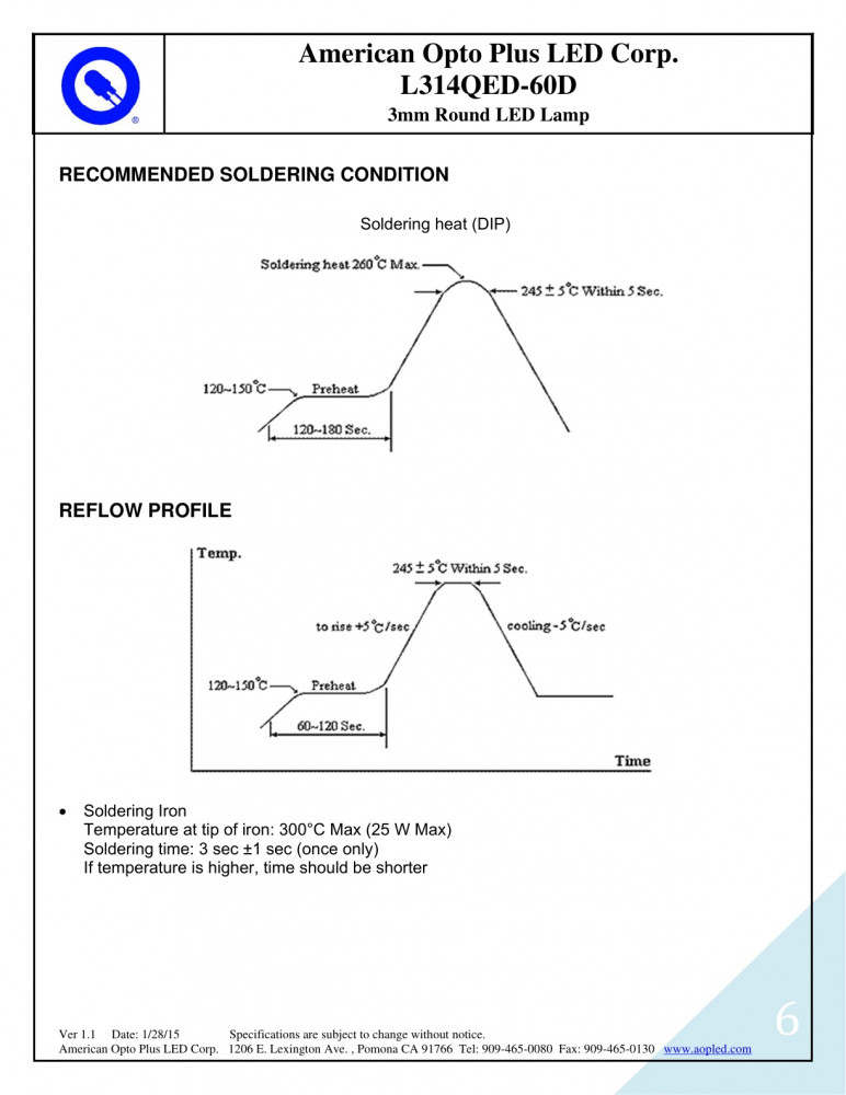 L314QED-60D datasheet page 6