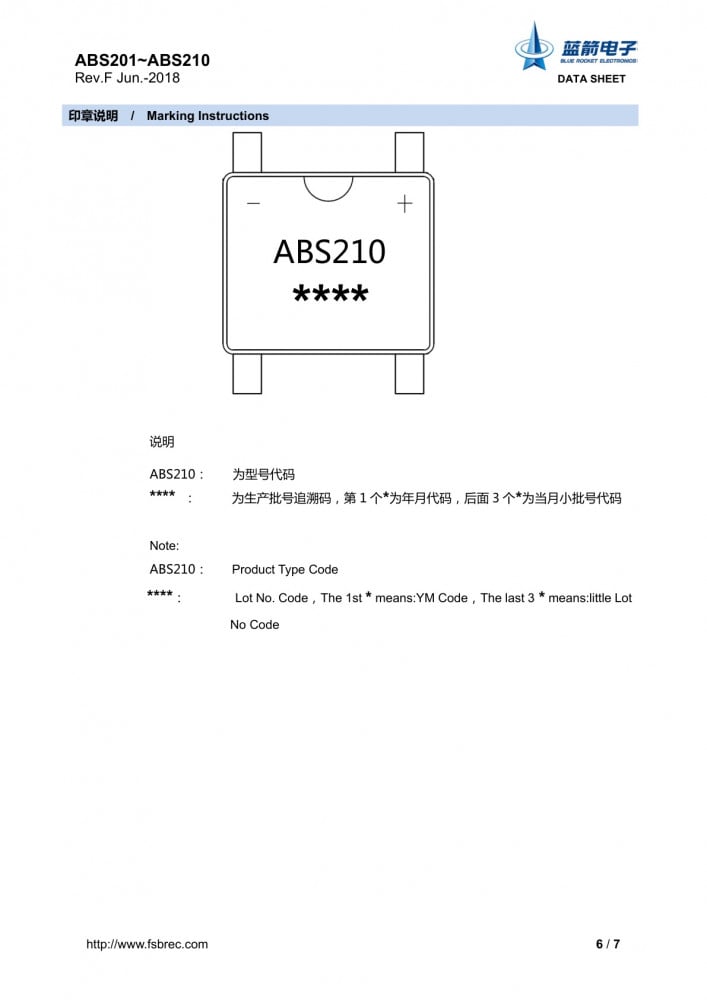 ABS210 datasheet page 6