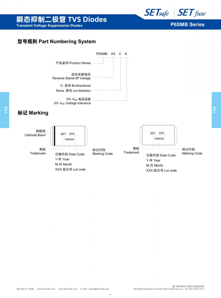 P6SMB TVS datasheet page 4