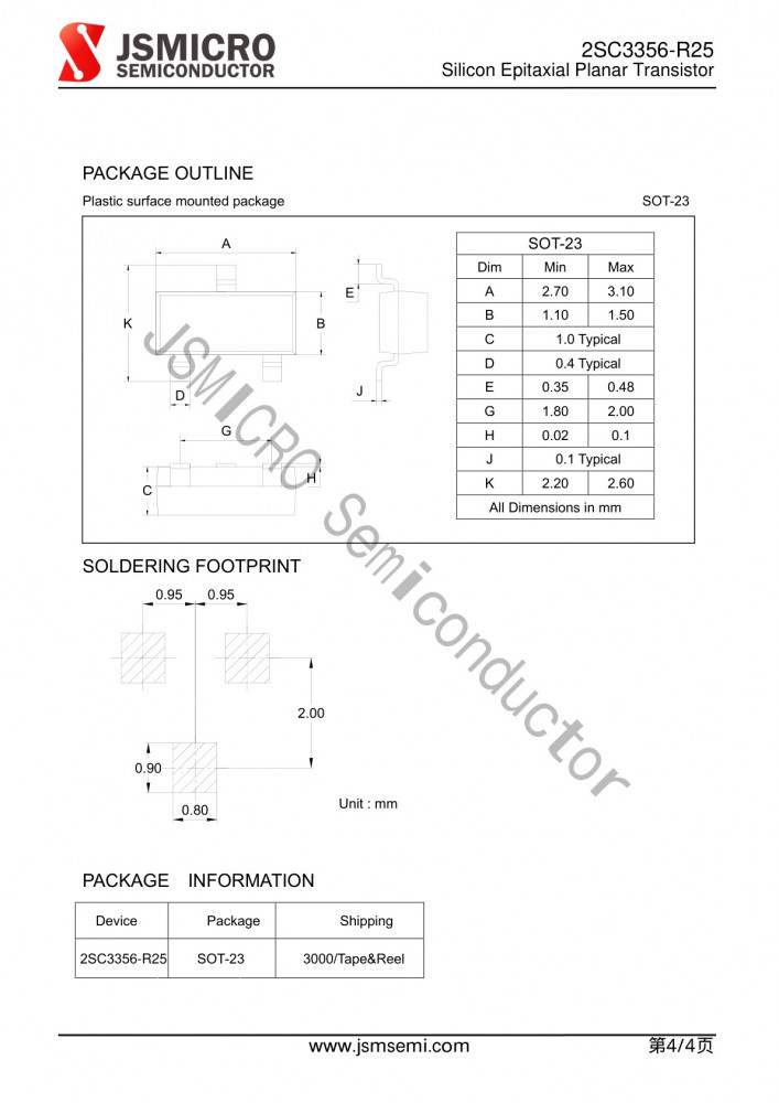 2SC3356-R25 datasheet page 4