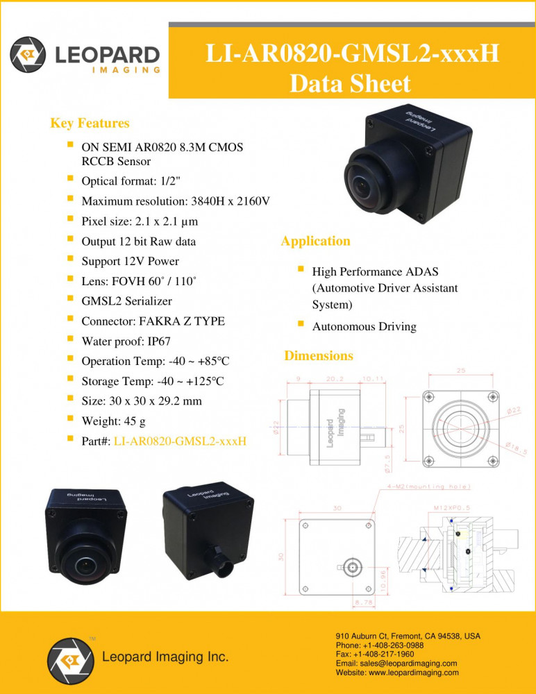 Supplied technical document page 1