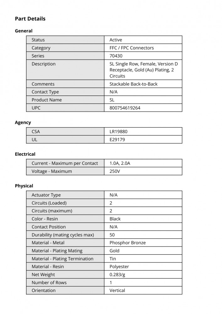 Product document image, page 2