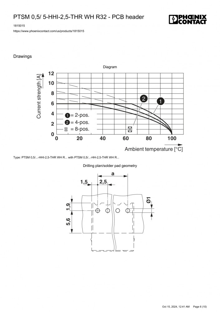 Phoenix Contact 1815015 technical document page 6