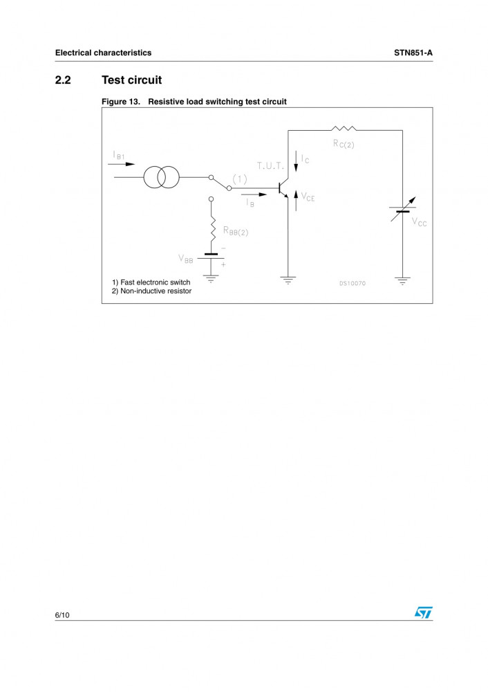 STN851-A datasheet page 6