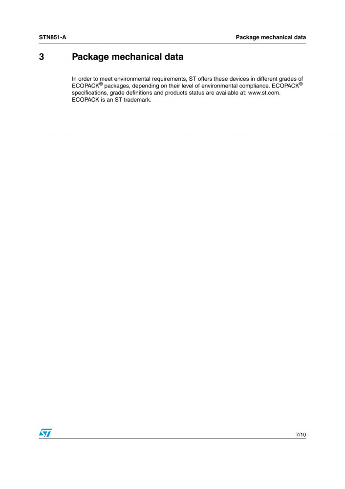 STN851-A datasheet page 7