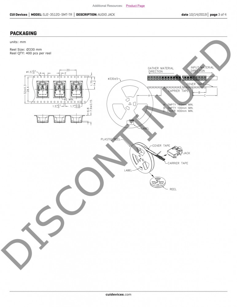 SJ2-3512D-SMT-TR datasheet page 3