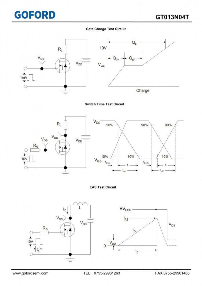 GT013N04T datasheet page 3