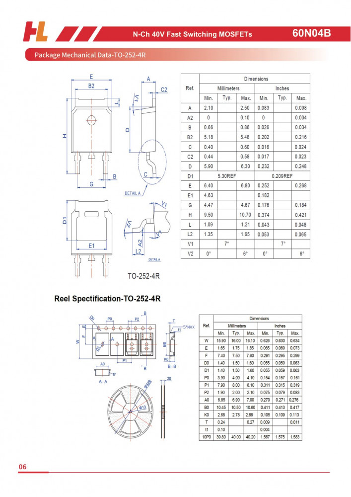 HL 60N04B datasheet page 6