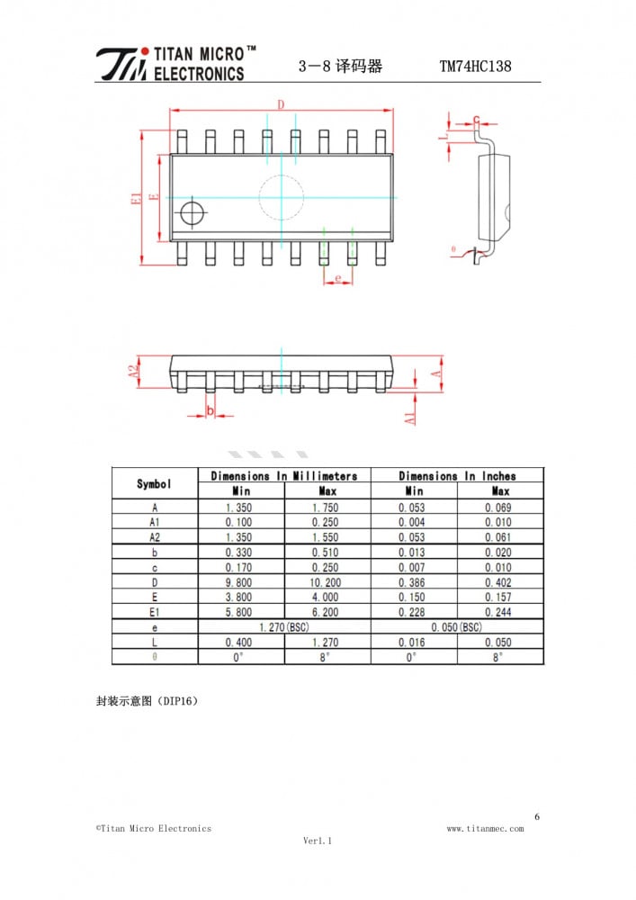 TM74HC138 datasheet page 6