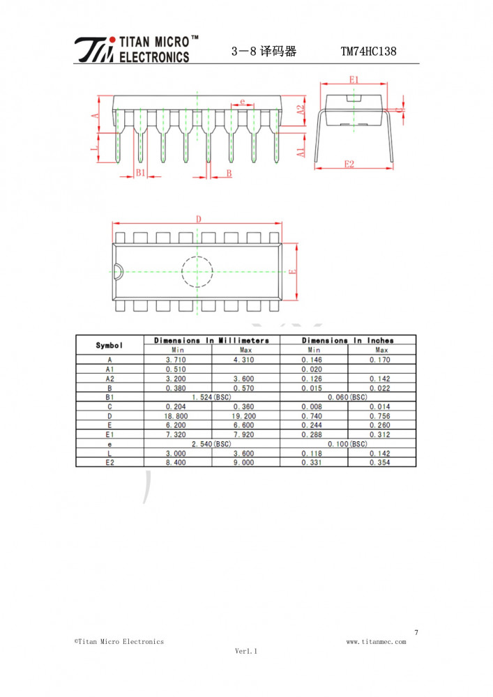 TM74HC138 datasheet page 7