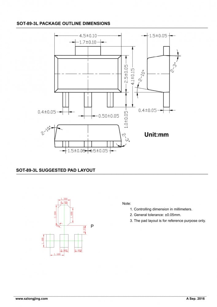 CXT5551 datasheet page 3