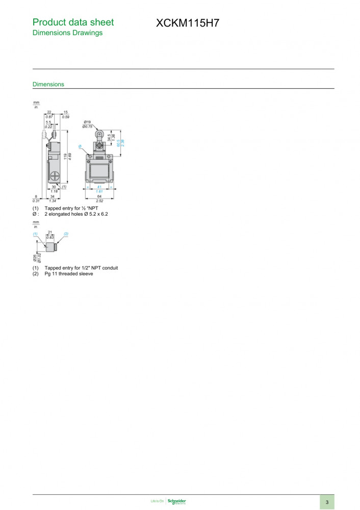 XS518B1MAL2 technical document page 3