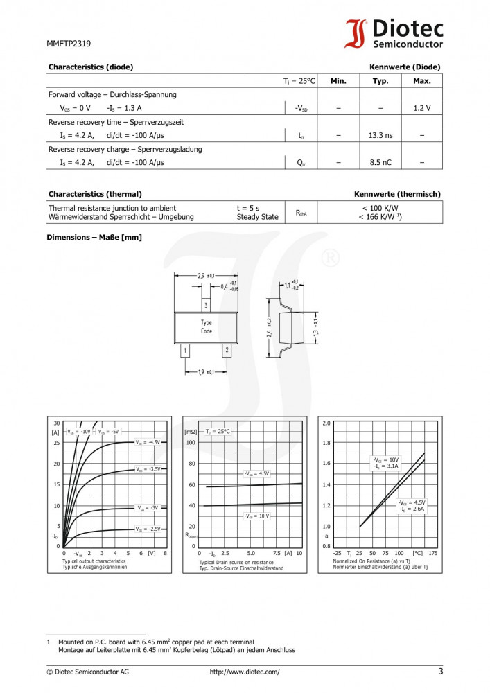 MMFTP2319 datasheet page 3