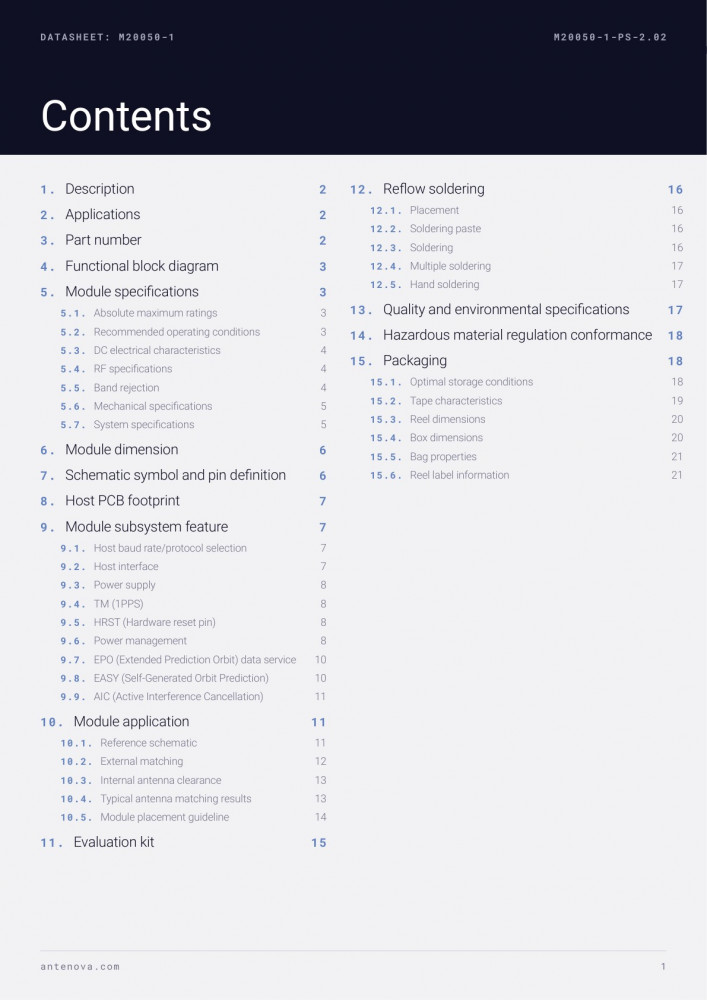 M20050-1 datasheet page 2