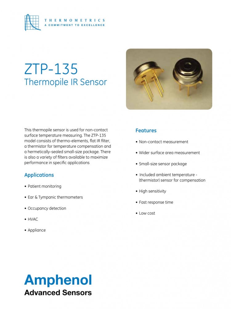 ZTP-135 technical document page 1