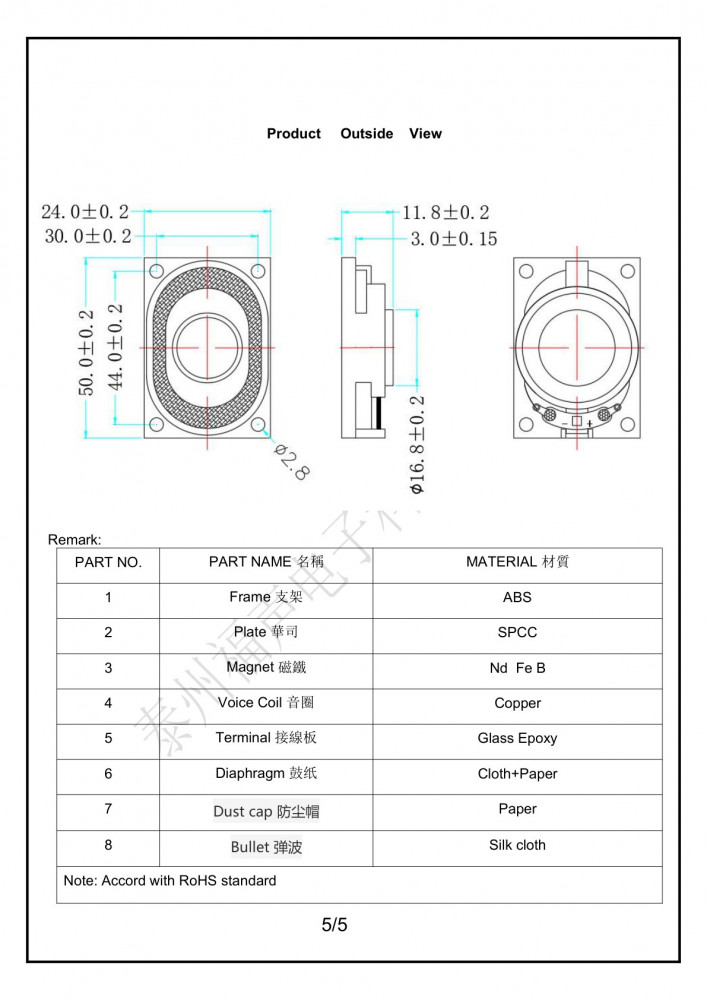 FS5030DS0820-H11.8 approval document page 6