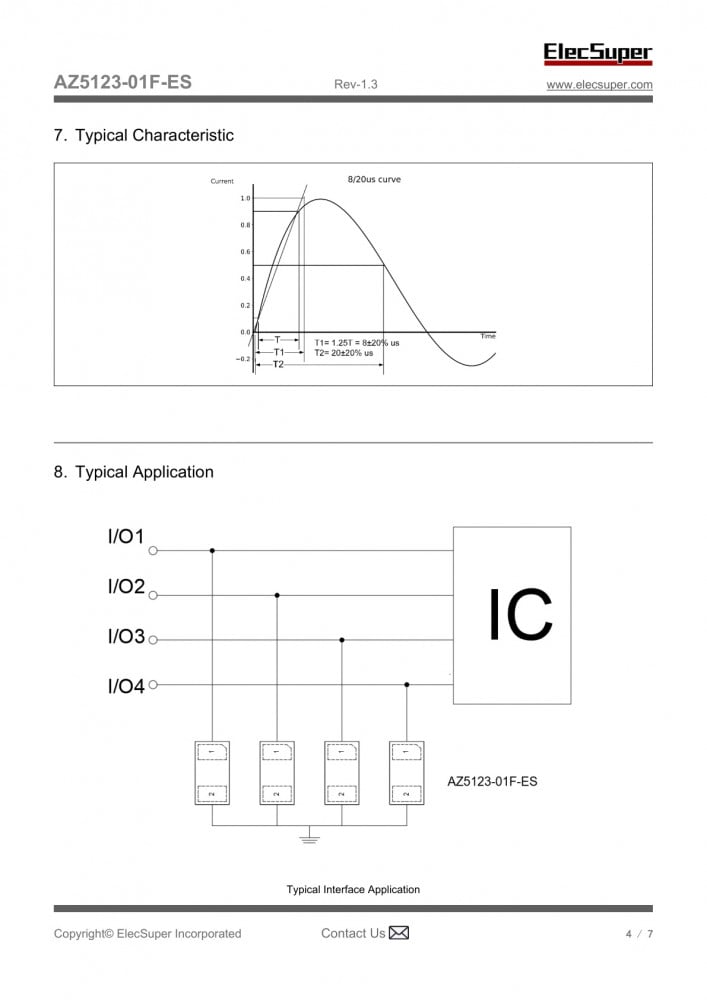 AZ5123-01F-ES datasheet page 4