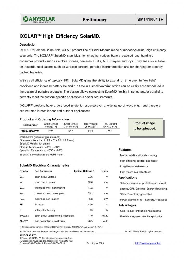 SM141K04TF datasheet page 1