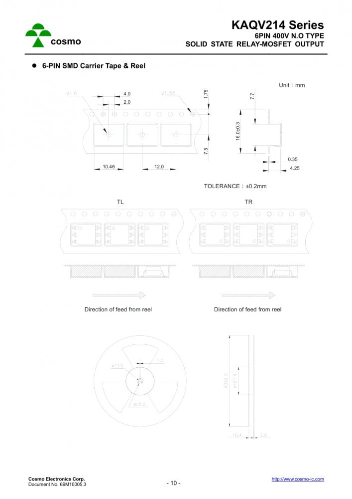 KAQV214A datasheet page 10