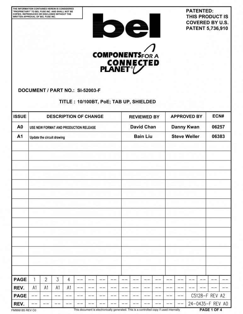 SI-52003-F drawing page 1