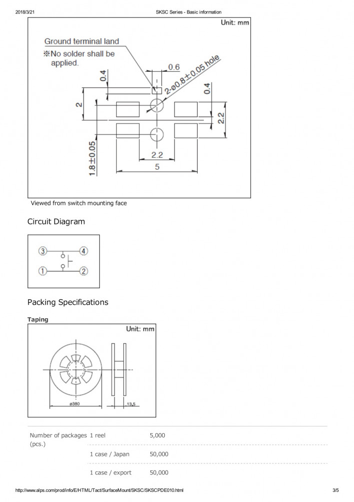 SKSCPDE010 technical document page 3
