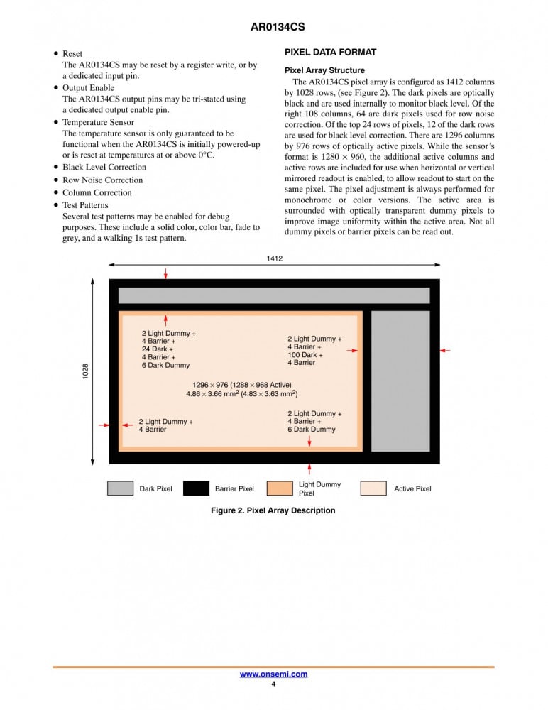 AR0134CS document page 4