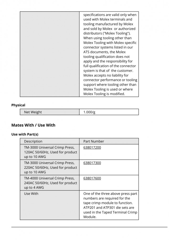 Product document page 3