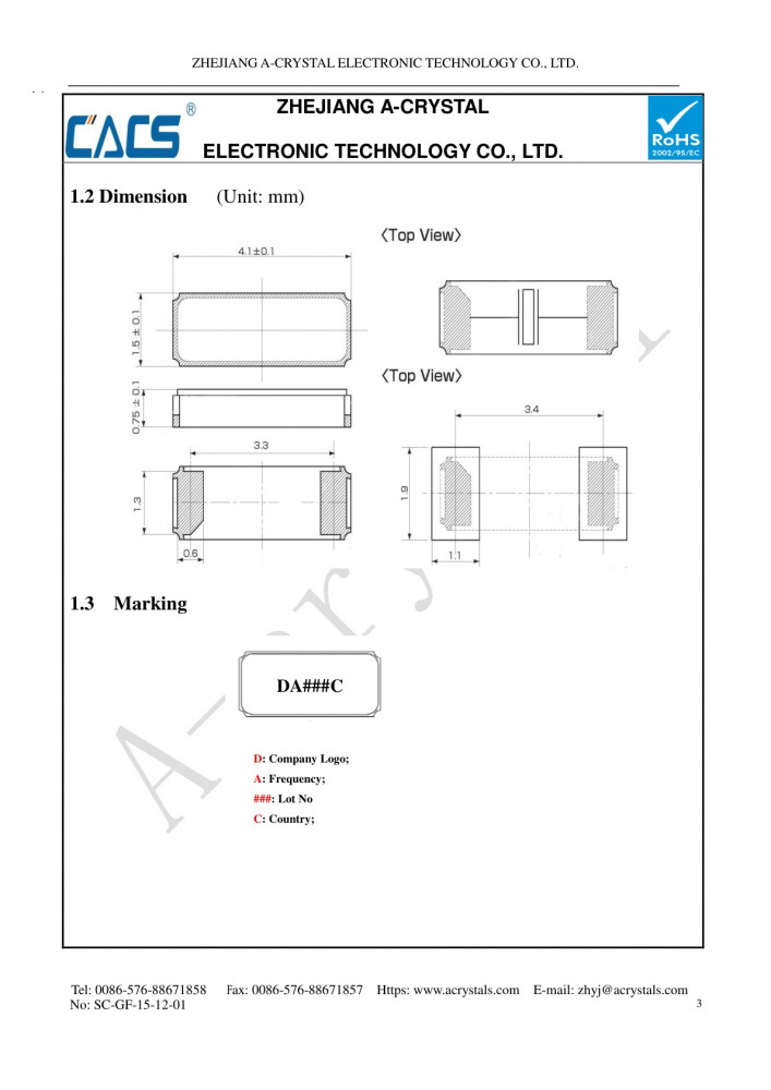 PSX415 specification page 3