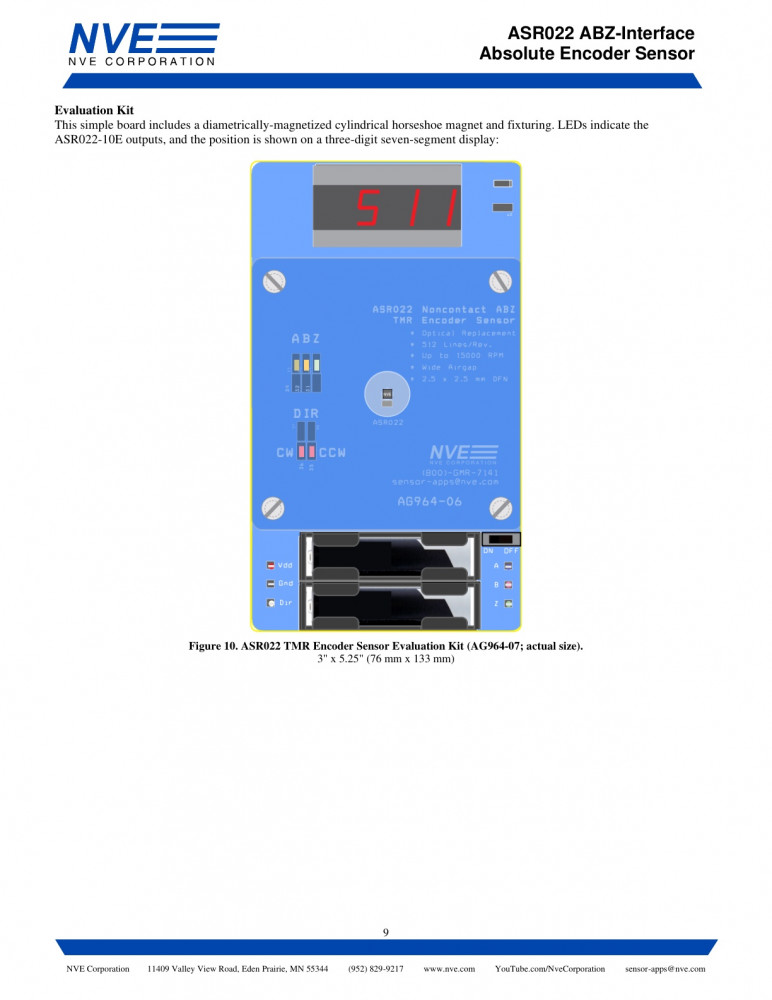 ASR022-10E technical document page 9