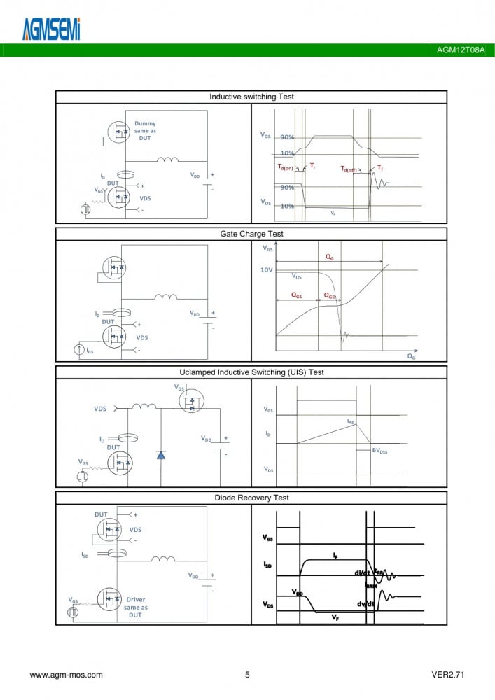 AGM12T08A datasheet page 5