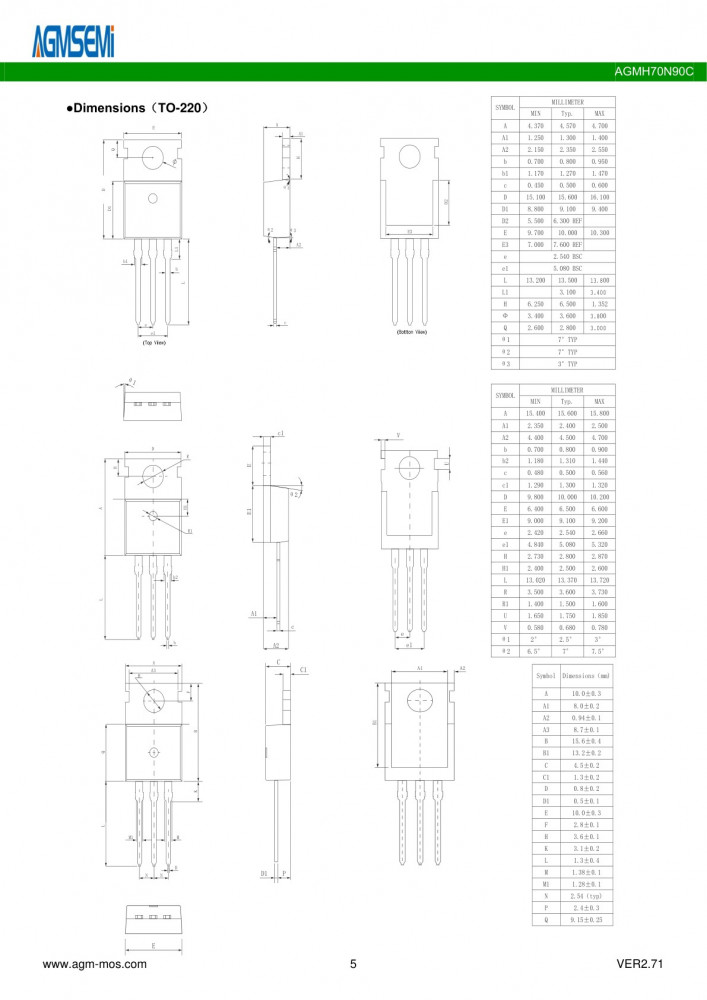 AGMH70N90C datasheet page 5